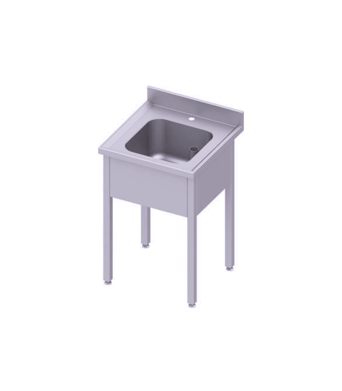 Plonge 1 bac sans étagère sans égouttoir STALGAST